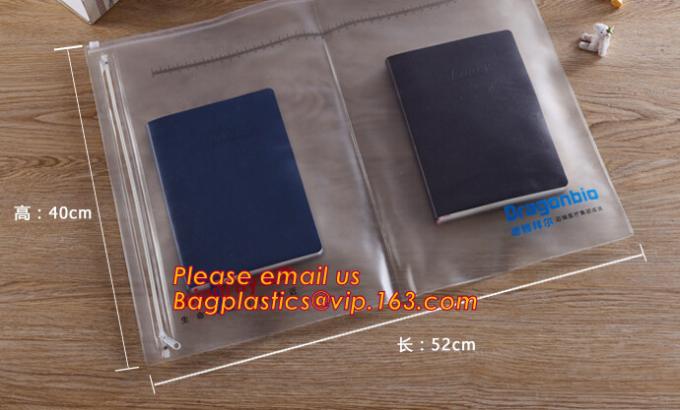 Eco friendly plastic file folder custom document folder clear pvc ...