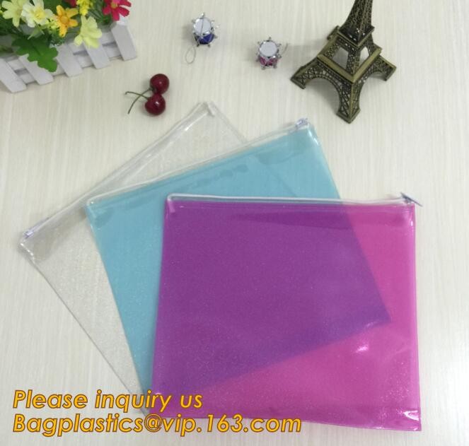 promotion wholesale new style luxury pvc clear document bag,A3 A4 A5 ...