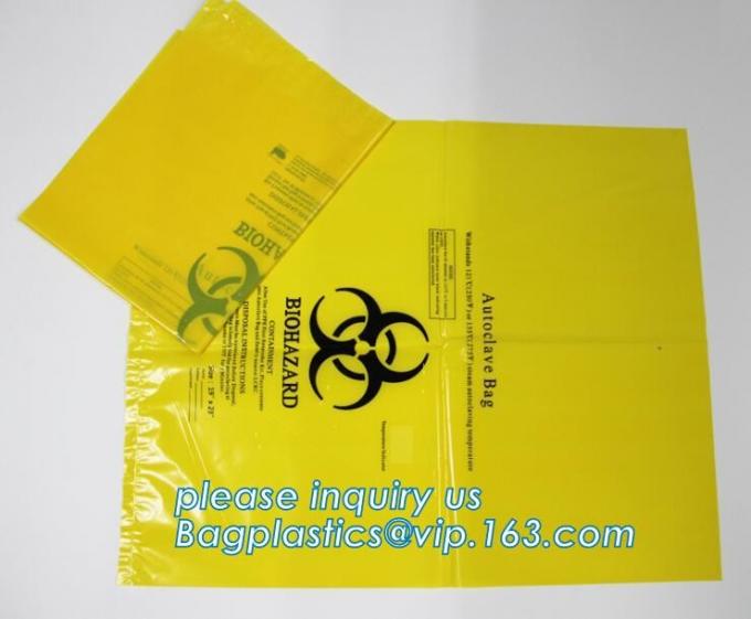 Heavy Duty Dustbin liner Plastic biohazard infectious waste, Biohazard ...