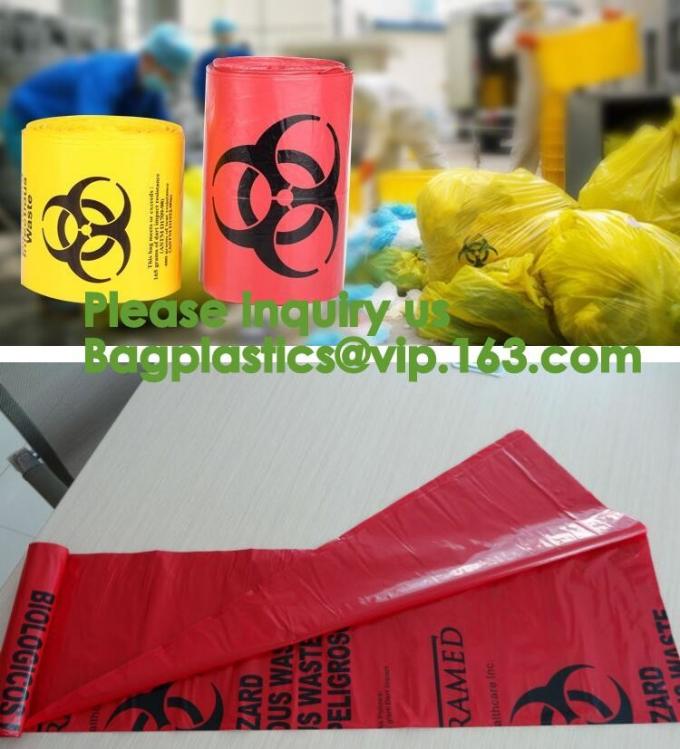 Biological Hazard Bags - First Aid & Safety Supplies,MEDICAL WASTE BAGS ...