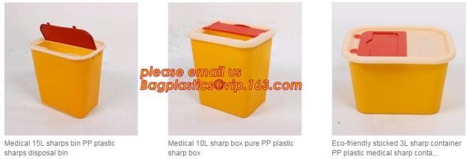 Medical Plastic Disposable Wall Mounted Un3291 Sharp Container ...