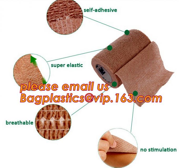 medical cohesive bandage cotton bandage, 10cmx4.6m Medical Gypsum ...