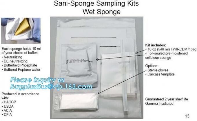 Nasco Sampling Bags ( Whirl Pak) PW152, PW153, PW388, PW389 PW390 ...