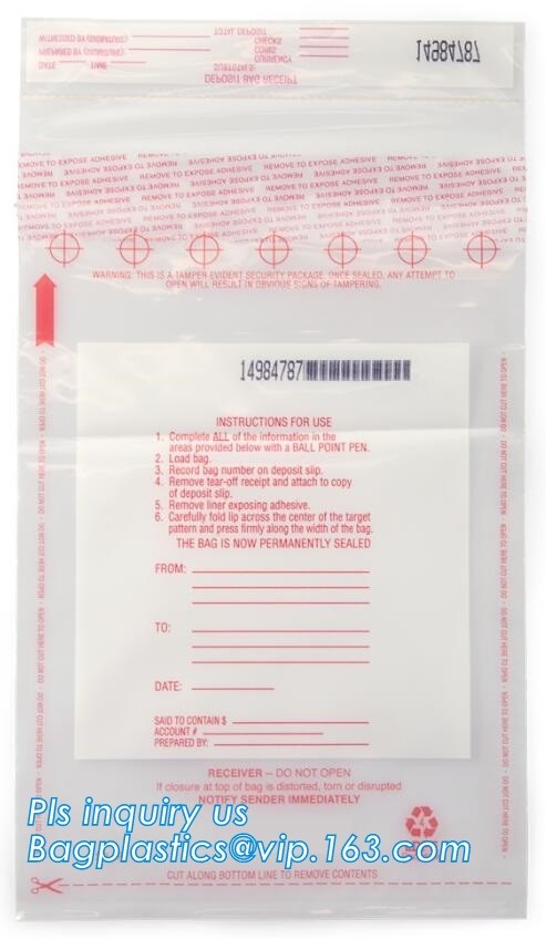 Confidential Document Bags Antistatic Security Bags Evidence & Chain of ...