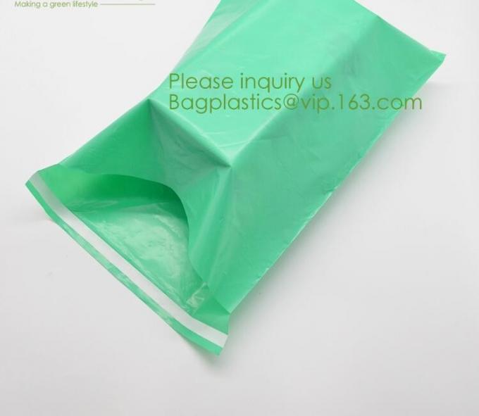 Compostable biodegradable packaging mailing bag with handle ...