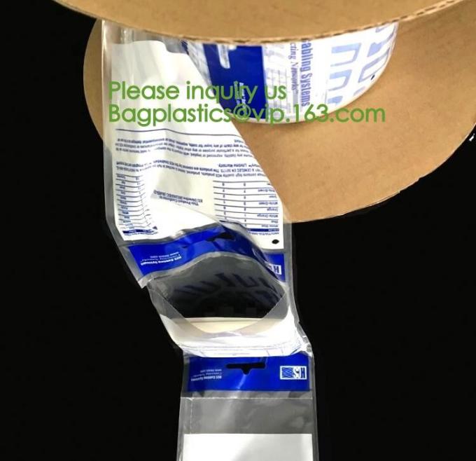 Pre-opened auto Plastic Bag on Roll Custom Poly Print Packaging Auto ...