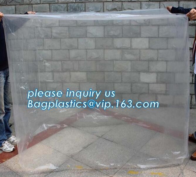 Giant jumbo big size poly pallet cover packaging bags with competitive ...