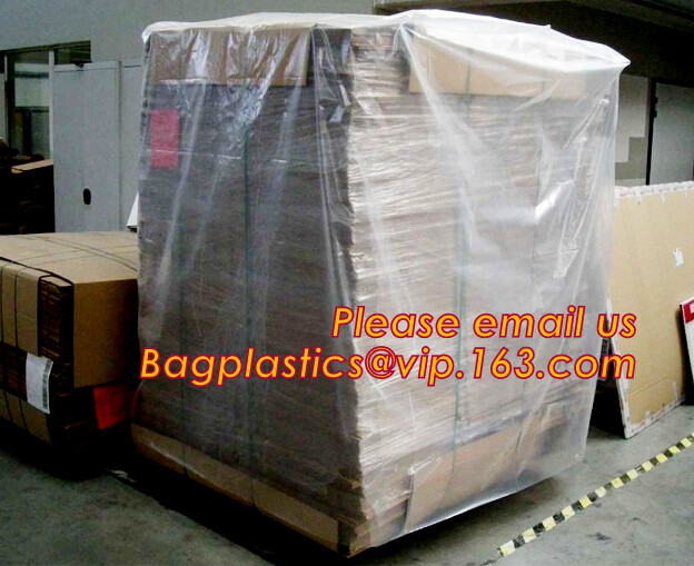 Giant jumbo big size poly pallet cover packaging bags with competitive ...