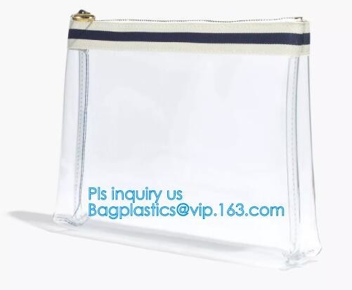 matt frosted PVC slider zipper bag plastic bag with zipper/pvc zipper ...