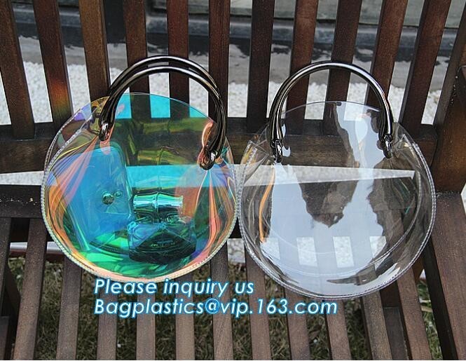 eco friendly teen fashion clear PVC handbag, Plastic PVC Handbags for ...