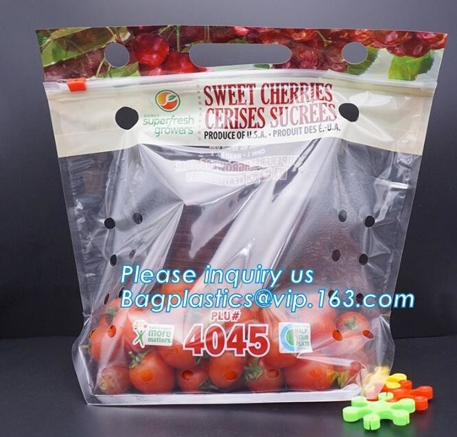 vented Printed Fruit Coex Packaging bag, Zip lockkk Cherry Tomato ...