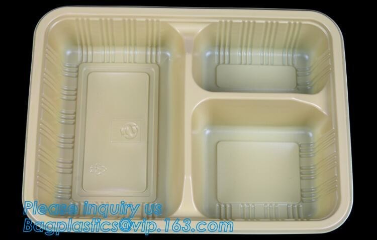 Compartments food grade blister plastic frozen and microwave dumpling ...