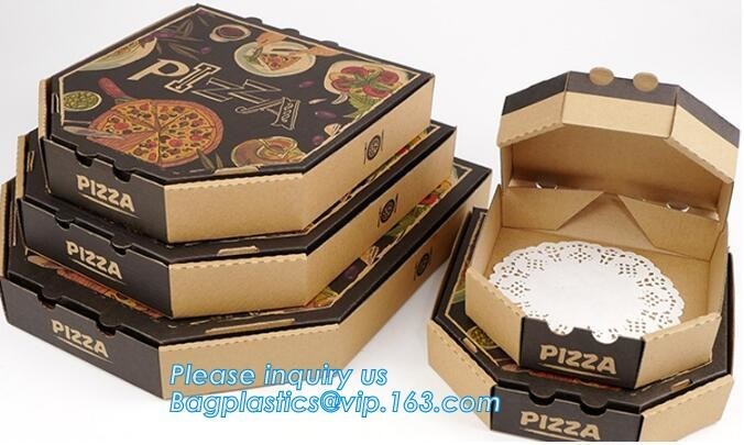 Wholesale Custom Printed Corrugated Cardboard Recycle Paper Pizza Box ...