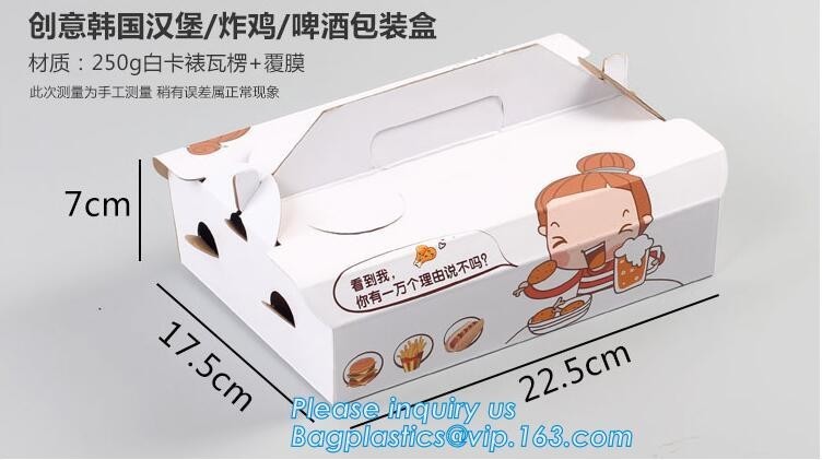 Hot Product Custom Printing Paper Cake Box ,High Quality Handle Pizza ...