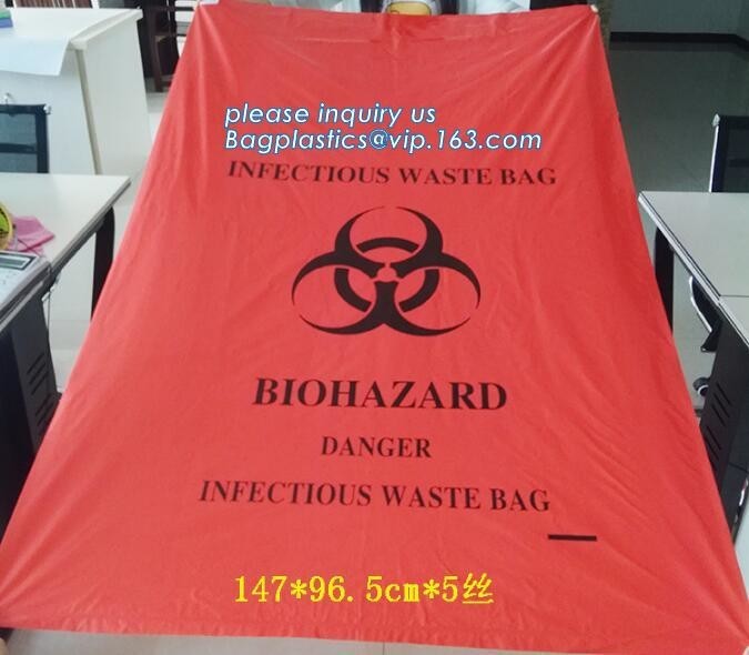 medical waste disposal plastic bag Biohazard garbage bags, Colored ...
