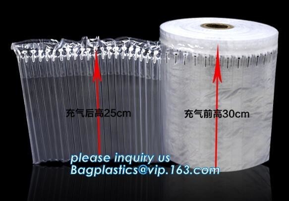 Inflatable packaging airbag roll, transportation packs, shipment packs ...