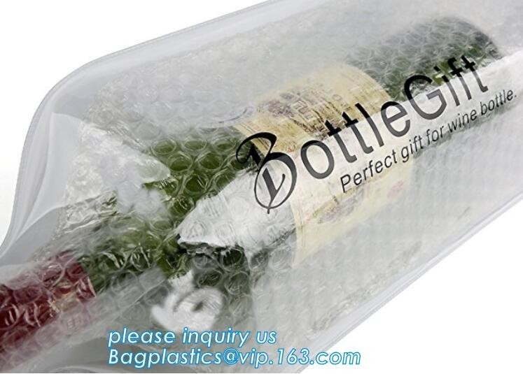 Eco friendly wine bag,wine bottle protector,Bubble Bags Wrap Packaging ...