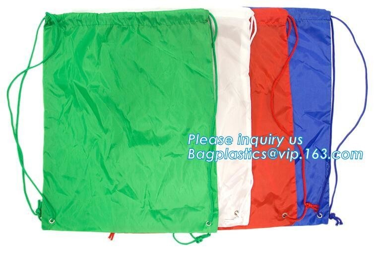 Recycled Foldable Nylon Polyester Tote Bag with logos polyester ...