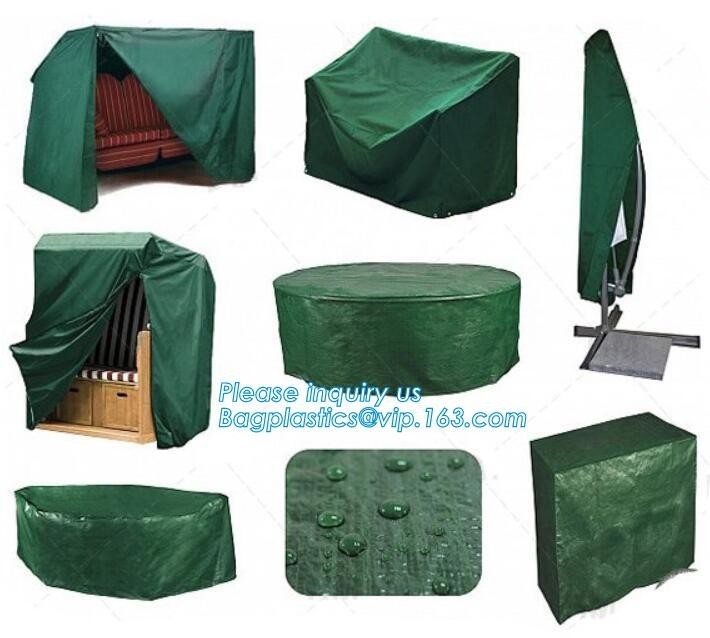 PATIO WEATHER PROTECTION 8 SEATER RECTANGULAR FURNITURE SET COVERS ...